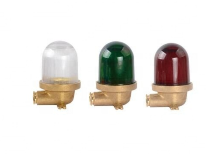 220V E27 Brass & PC Marine Pendant Navigation Signal All-round Light ...