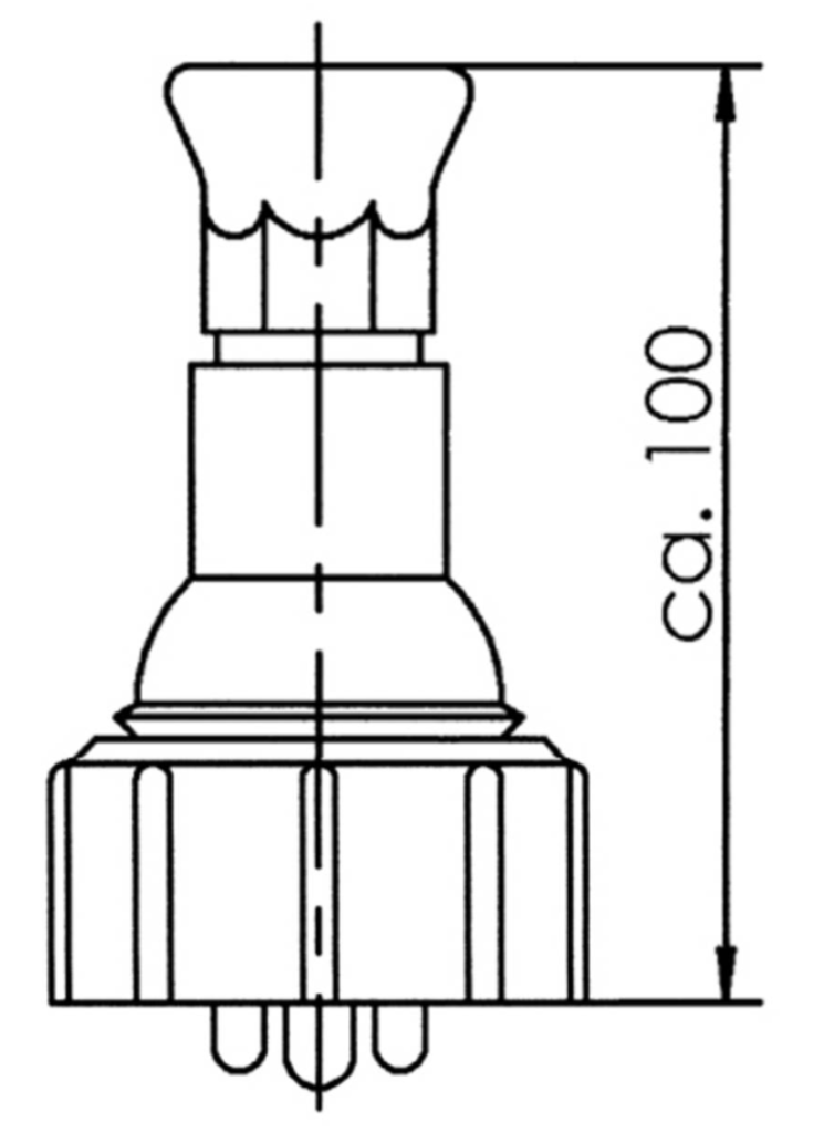 HNA plug 16A 250V, brass, IP56 1142/MS/250V-1xW10 – Dream Marine