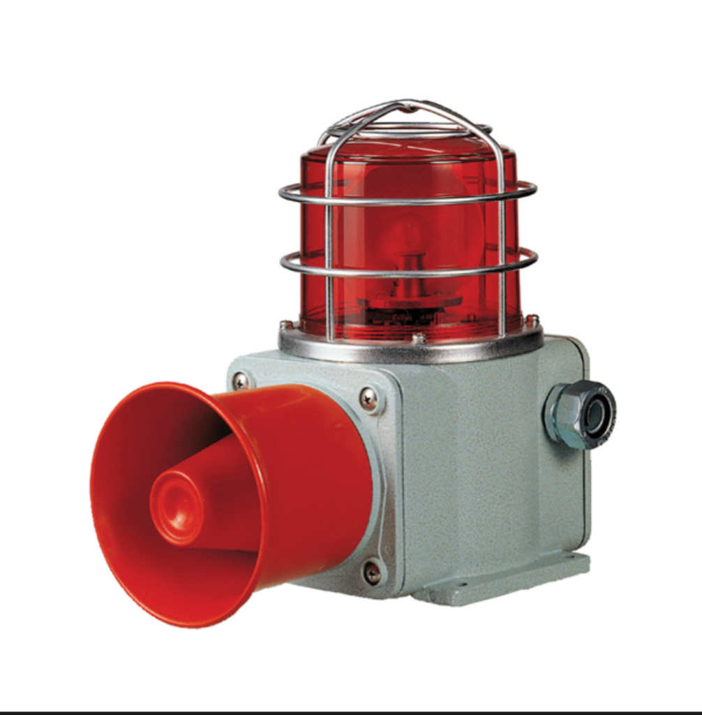 SHD Bulb Revolving Warning light and Electric Horn Combination for ...