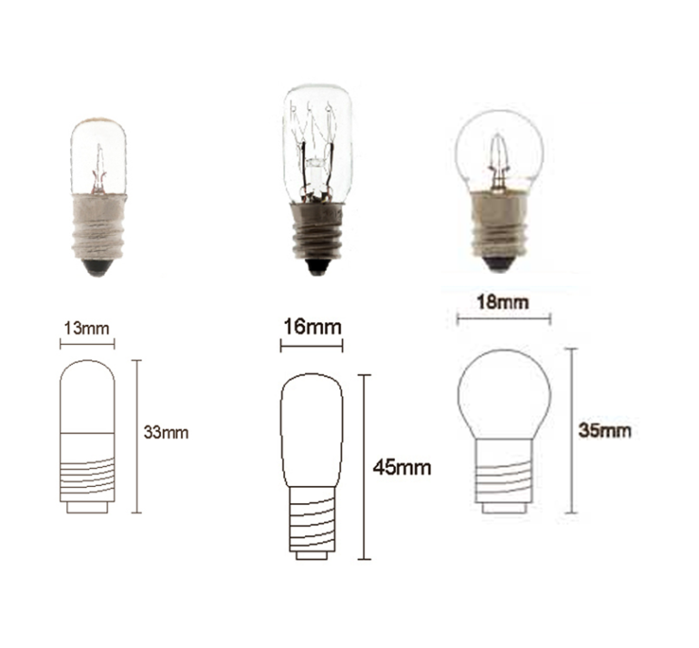 Tubular & Globular Lamps E12 – Dream Marine