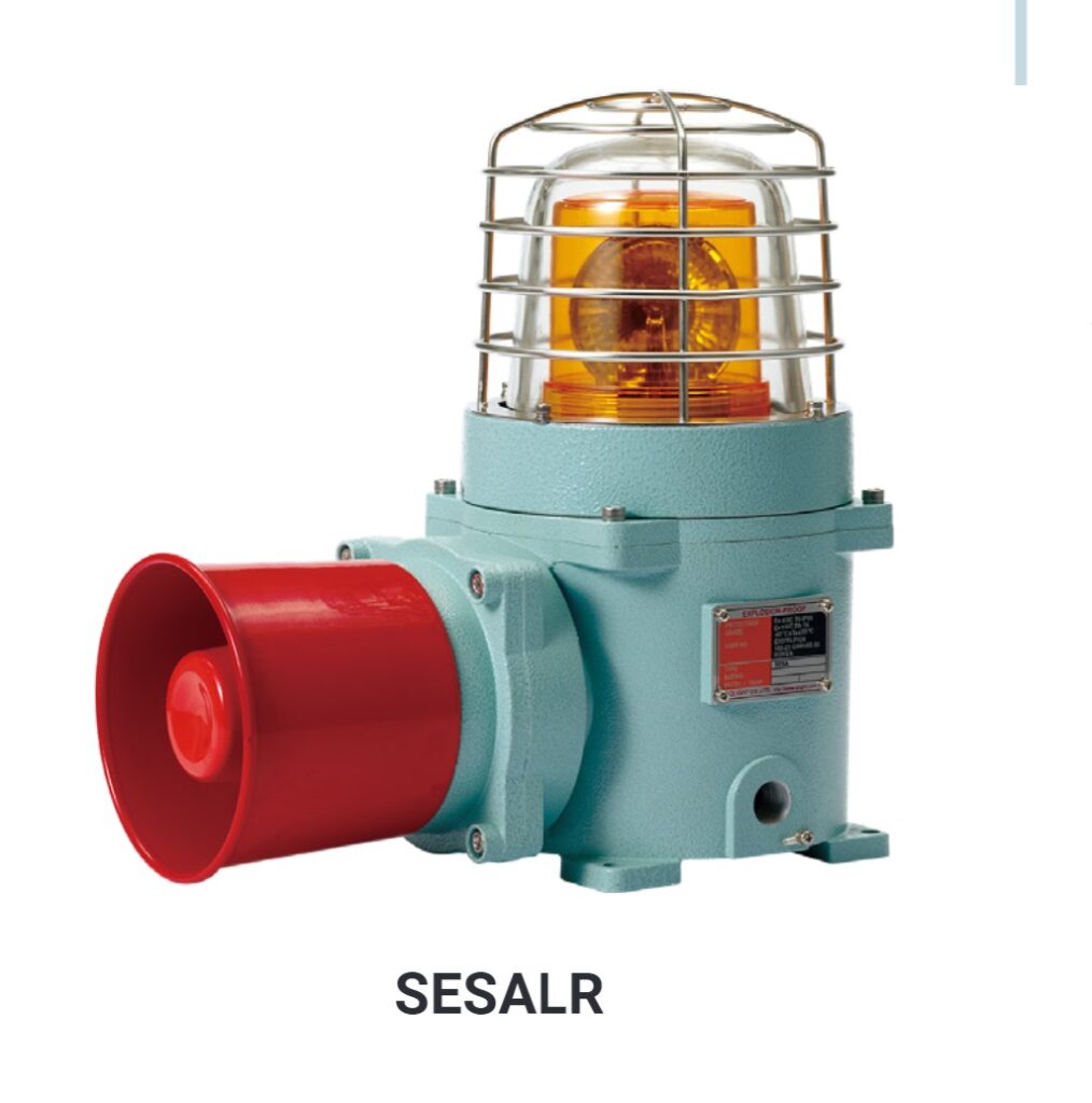 Hazardous Area Combined Audible & Visual Alarm / ATEX Beacon Sounder ...
