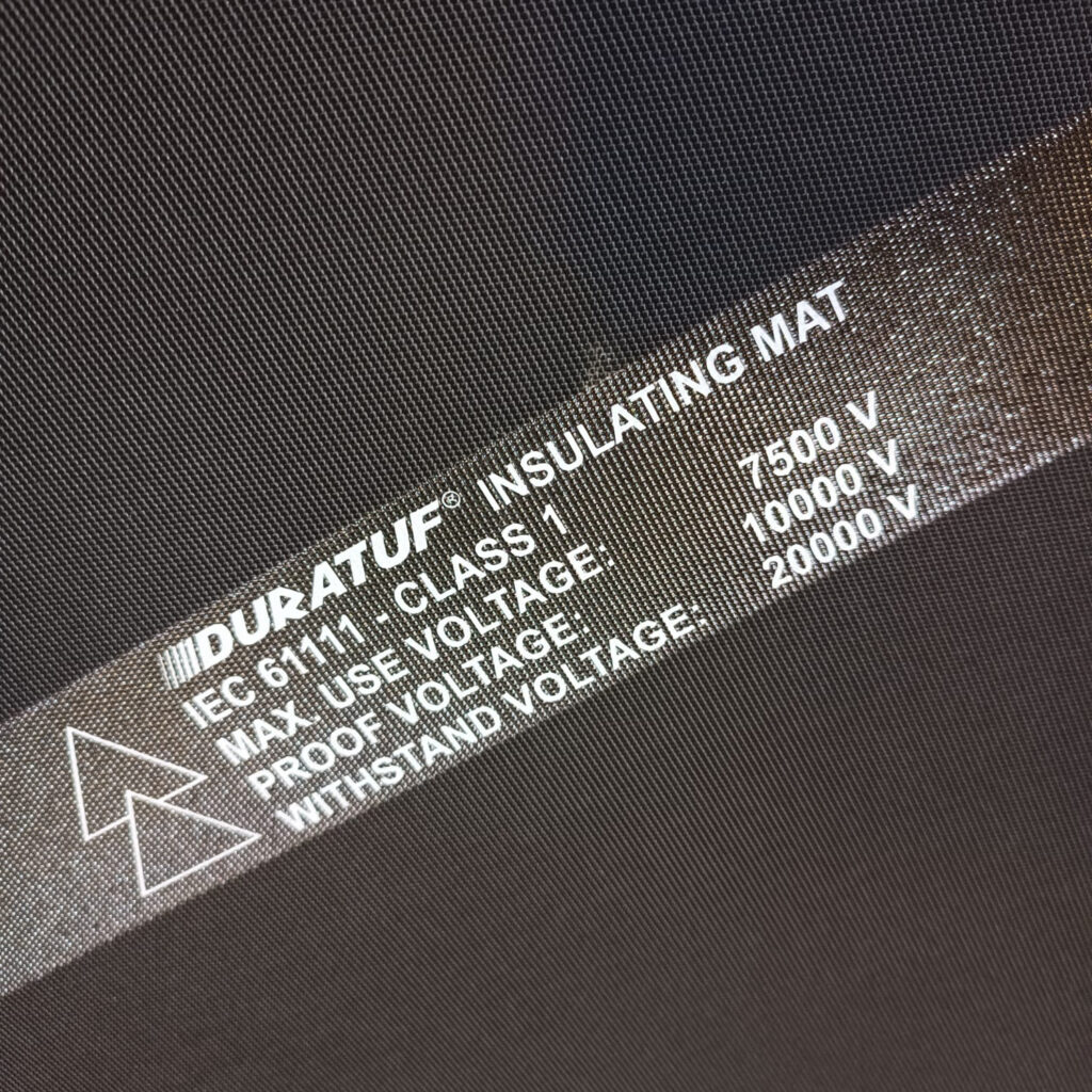 High Quality Di-electrical Rubber Insulating Mats IEC 61111 7.5KV 2-6MM ...